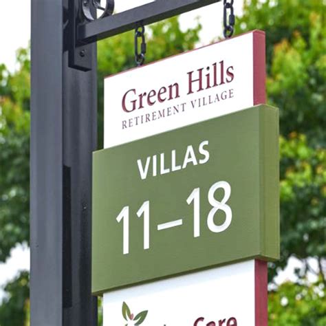 Retirement Village Signage For Living Care — Danthonia Designs