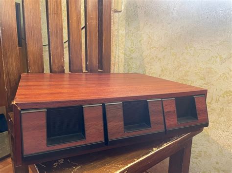 Vintage Cassette Rack Wood Type On Carousell