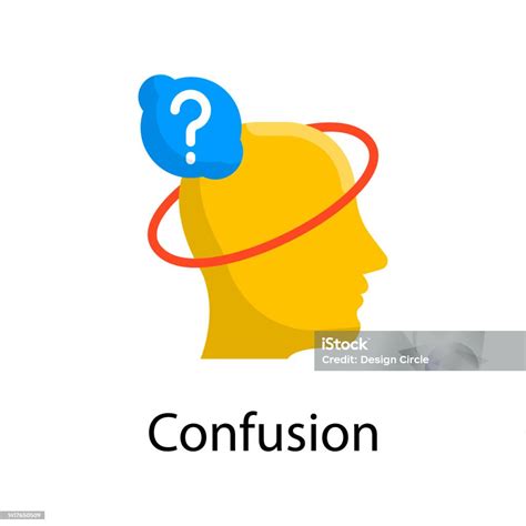 혼란 벡터 플랫 아이콘 디자인 일러스트레이션 흰색 배경 Eps 10 파일에 기타 기호 그루터기 얼굴부위 털에 대한 스톡 벡터