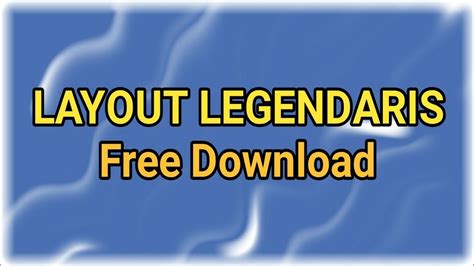 LAYOUT DRIVER PALING DI CARI Layout Legendaris YouTube