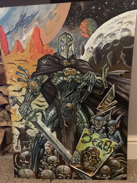 Deadlock Commission In Tim Coopers Simon Bisley Comic Art Gallery Room