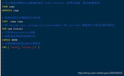 超简单图文并茂基于linux使用docker部署node js项目 linux docker nodejs csdn博客
