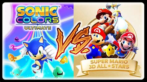 Super Mario Galaxy Vs Sonic Colors Game Corner Happy Birthday Sonic