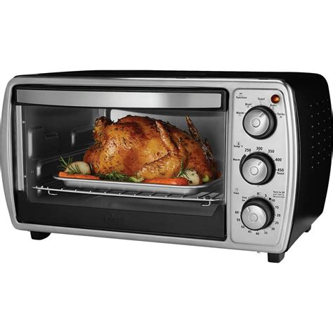 Oster Osrtssttvcgbk 6 Slice Convection Toaster Oven Black 1 Black