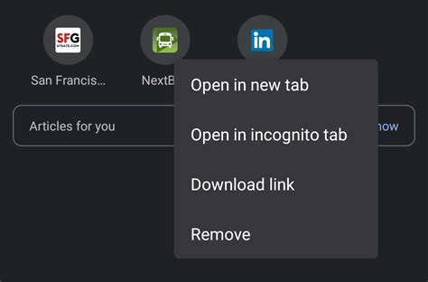 Chrome On Android Possible To Manually Add Shortcuts On New Tab Page