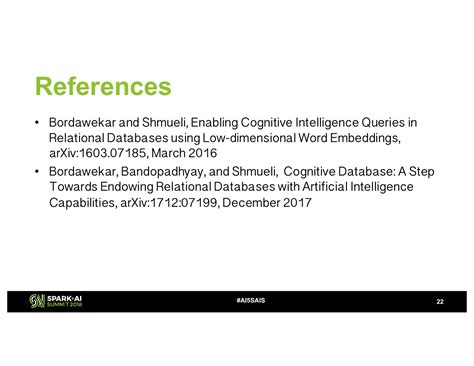认知数据库：基于apache Scale的人工智能支持关系数据库系统