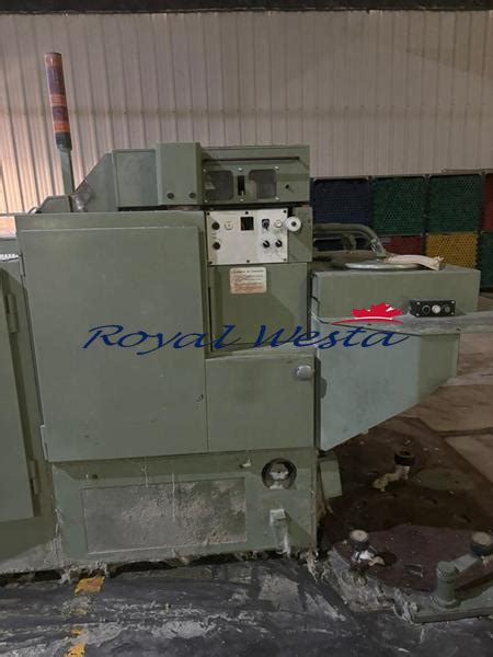 Royal Westa International Textile Machinery Corp Gill Box Drawing Frame Nsc Gc 13