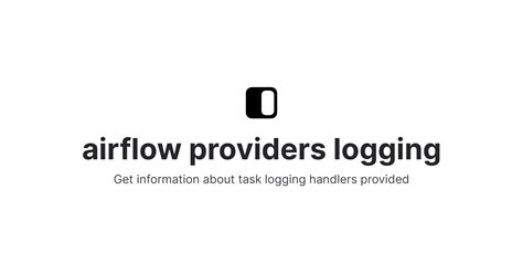 Airflow Providers Logging Fig