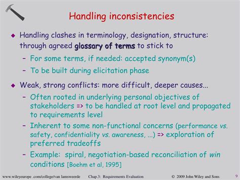 Ppt Requirements Engineering From System Goals To Uml Models To Software Specifications