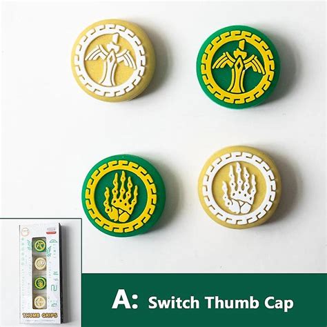 Soft Silicone Ns Controller Cap For The Legend Of Zelda Theme Switch