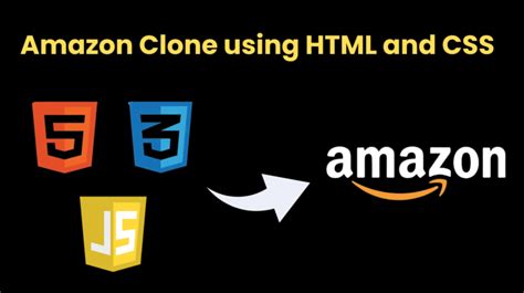 Amazon Clone Using Html And Css Codewithcurious