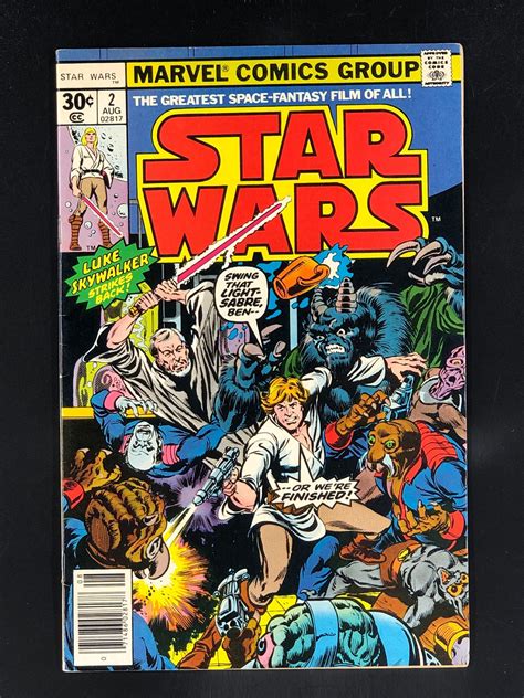 Star Wars 2 1977 Vf 1st Appearance Of Obi Wan Kenobi Comic Books