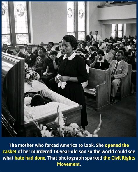 Ancient History Mamie Till Mobley — The Courage Of An Open Casket