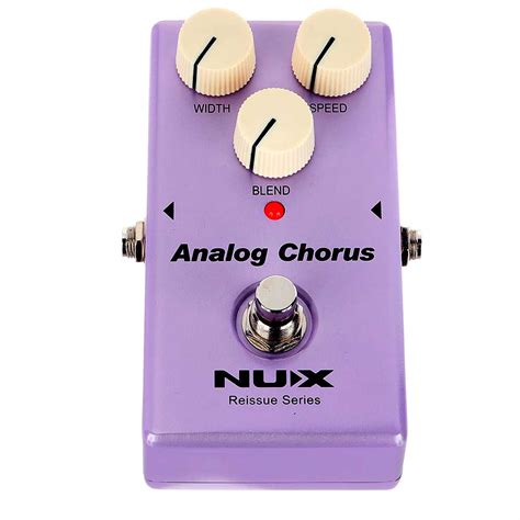 🧇 NUX ANALOG CHORUS Pedal de Guitarra - Audio Pro Perú