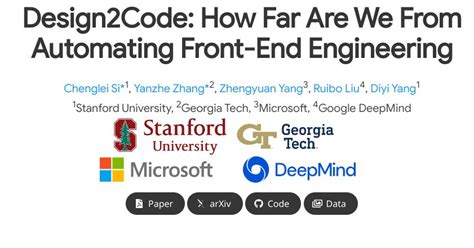Ajitesh Shukla On Linkedin Design2code How Far Are We From Automating