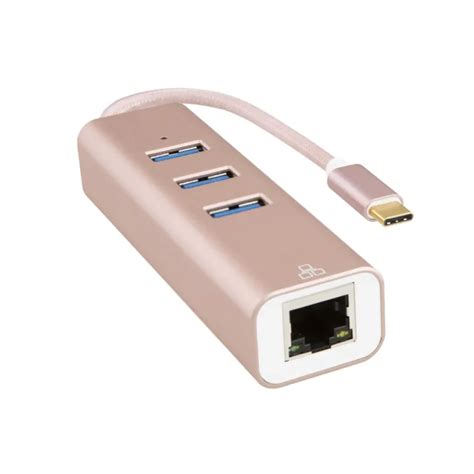 USB C Etherent Hub Adapter USB C To Ethernet Adapter USB C Hub With RJ Gigabit Type C