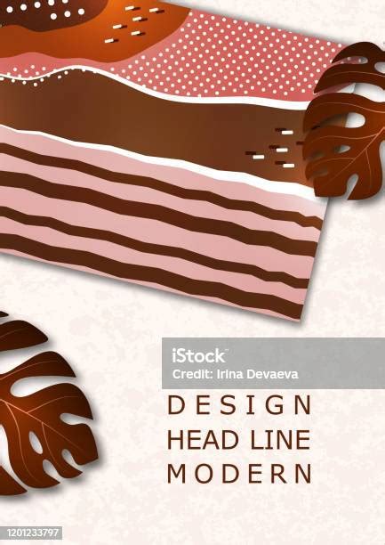 추상 배경 몬스터 잎 질감 색깔의 파도 점 유니버설 아트 템플릿입니다 배너 명함 초대장 기프트 카드 전단지 브로셔를위한 현대적인 디자인 0명에 대한 스톡 벡터 아트 및 기타