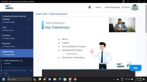tharun narayana busa on linkedin nxtwave pythonprogramming coding connections