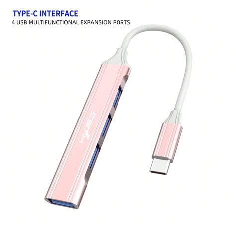 HXSJ Mini USB Type C Hub Extensions Port USB Expander USB Ports And USB Port