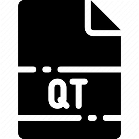 Extension File Format Name Qt Type Icon Download On Iconfinder