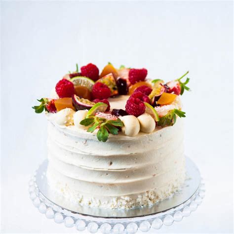 Passion Fruit And Coconut Cake London Cakes And Bakes