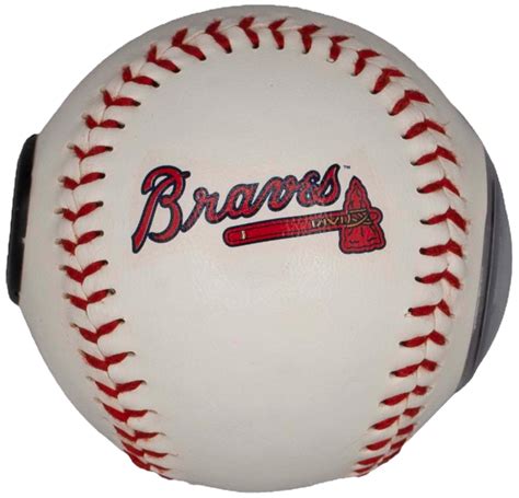 Atlanta Braves Mlb Team Logo Baseball Showball