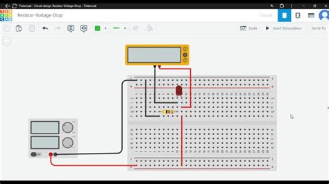 Electri Trend On Linkedin Resistor Voltage Drop Circuit In Tinkercad