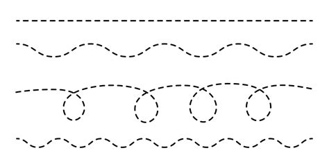 Dotted Curved Line Set Curves With Dotted Patterns 52912982 Vector Art At Vecteezy