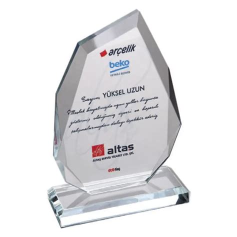 Plaket Kristal Pb 162 Antaris