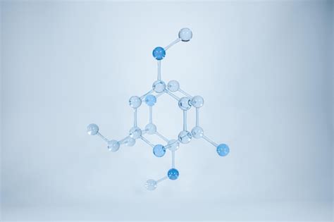 Premium Photo Molecules And Biology Biological Concept D Rendering