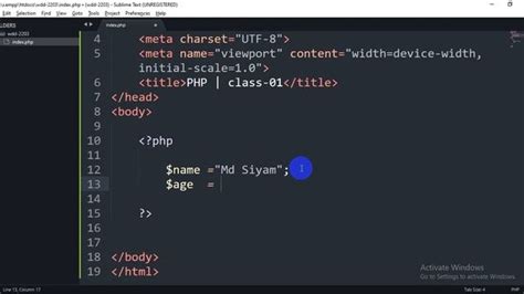 Php Tutorial Bangla Part 1 смотреть онлайн видео от Начинаем кодить в