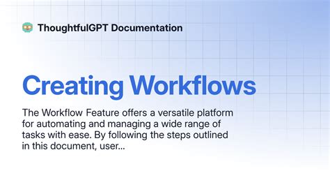 Creating Workflows Rekap Documentation