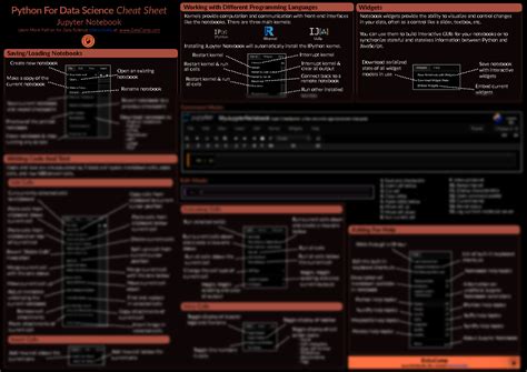 Solution Jupyter Notebook Cheatsheet Studypool