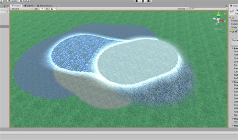 terrain texture problem overlaping textures creating strange areas