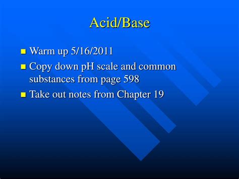 PPT Acid And Base PowerPoint Presentation Free Download ID