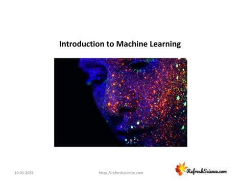 An Introduction To Machine Learning Algorithms Ppt