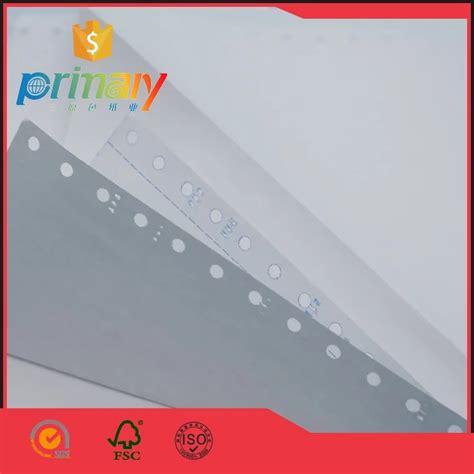 Carbonless Computer Paper Continuous Forms 3 Ply Printing Commercial