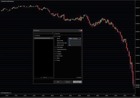 customhorizontallinesspace addon ninjatrader ecosystem
