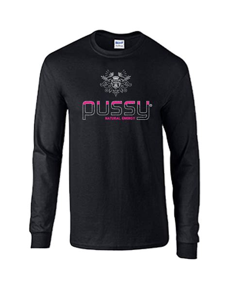 Long Sleeve Logo T Pussy Natural Energy