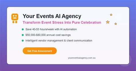 Your Events Ai Agency Transform Event Stress Into Pure Celebration