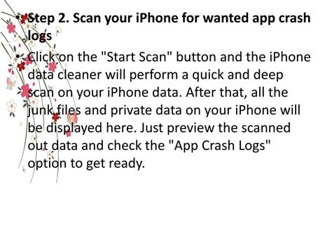 PPT How To Clean IPhone App Crash Logs Easily Safely PowerPoint Presentation ID