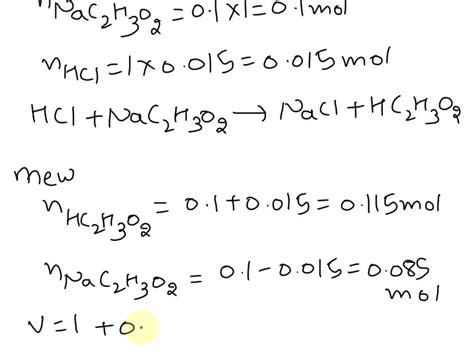 SOLVED A L Buffer Solution Contains M Mol HC H O And M NaC H O The Value Of