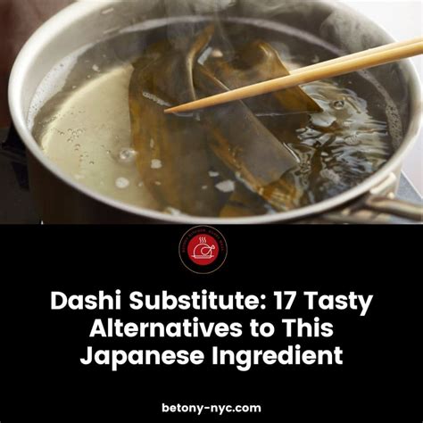 Dashi Substitute 17 Tasty Alternatives To This Japanese Ingredient