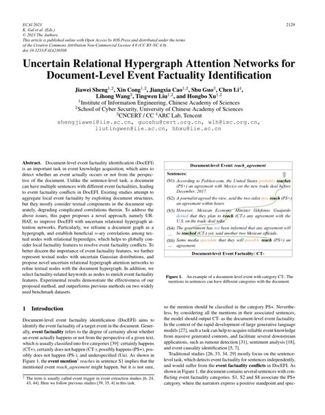 Pdf Uncertain Relational Hypergraph Attention Networks For Document Level Event Factuality