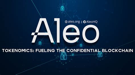 Aleos Tokenomics Fueling The Confidential Blockchain By Fonariukkarina Medium