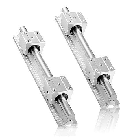 Buy CNCMANS SBR Mm Linear Rail Guide SBR Fully Supported Linear Slide Rail With Pcs