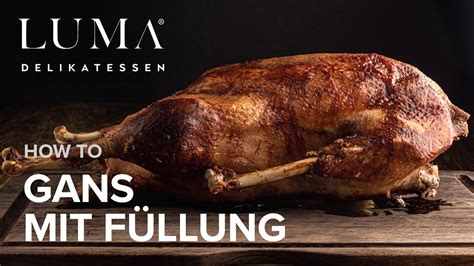 Gans Mit Füllung So Gelingt Dir Die Perfekte Weihanchtsgans How To Youtube