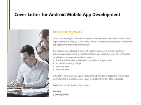 Android Mobile App Development Proposal Powerpoint Presentation Slides Presentation Graphics