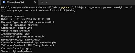 How To Make A Clickjacking Vulnerability Scanner With Python The