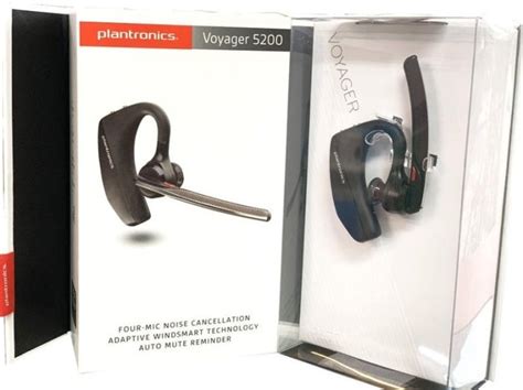 Plantronics 繽特力 Voyager 5200【全新品】抗噪 藍芽耳機 附發票 遠寬保固一年【行車達人】 Yahoo奇摩拍賣